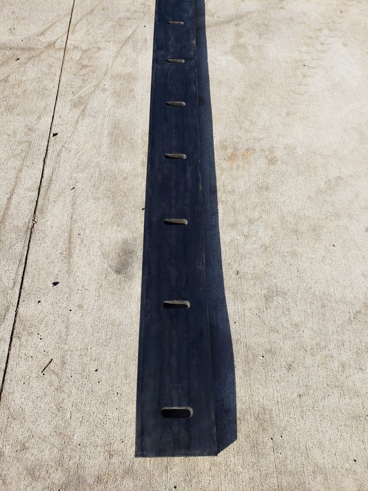 1-1/2 X 8" RUBBER EDGE FOR 12FT SNOW PUSHER, SNOW PLOW RUBBER, PROTECH ...