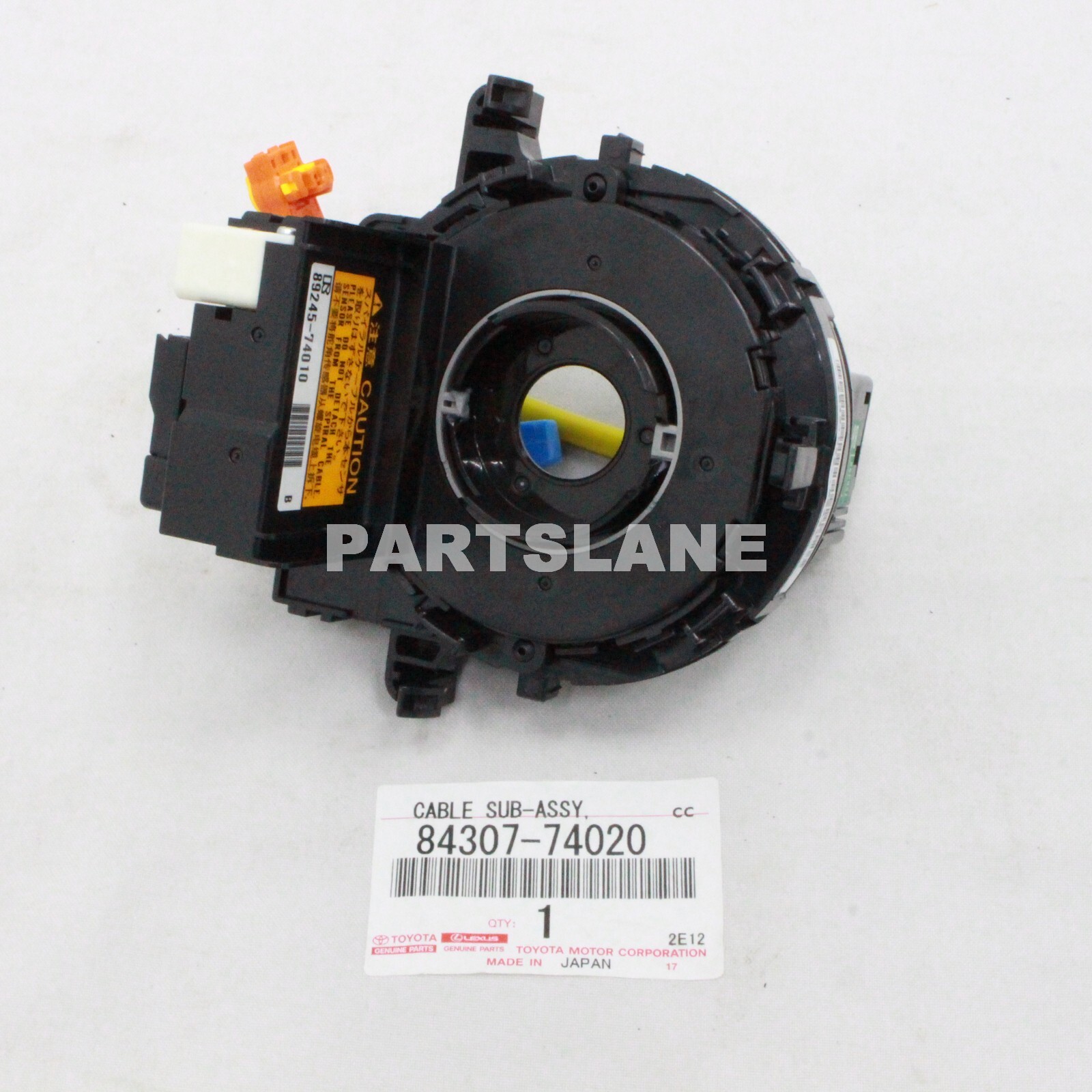 Toyota Prius Yaris OEM Clock Spring Cable Sub-Assy Spiral W/Sensor ...