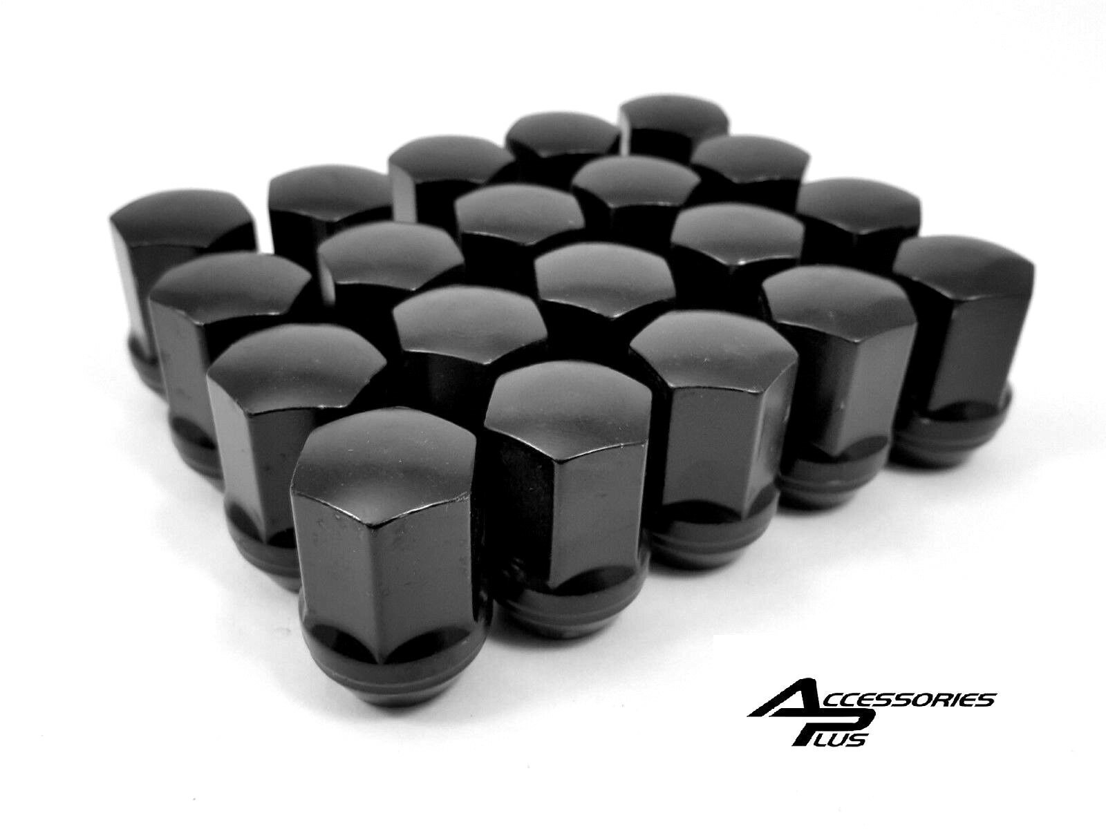 20 Pc 2011-2022 Dodge Durango Black Solid 14mm x 1.50 Wheel Lug Nuts ...