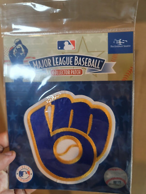 Official Milwaukee Brewers Logo Patch - Sleeve Baseball Jersey Patch | eBay