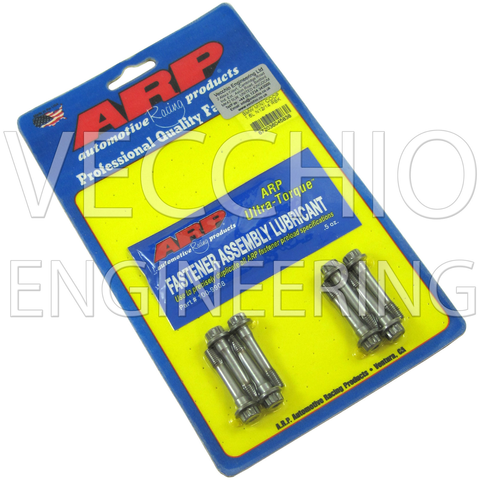 ARP Conrod Connecting Rod Bolt Kit BMW MINI Cooper S 1.6L Gen 2 Turbo ...