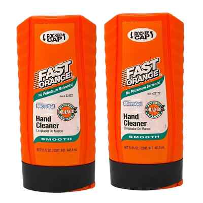 Permatex 23122 Fast Orange Smooth Lotion Hand Cleaner 15 fl oz, 2 pcs ...