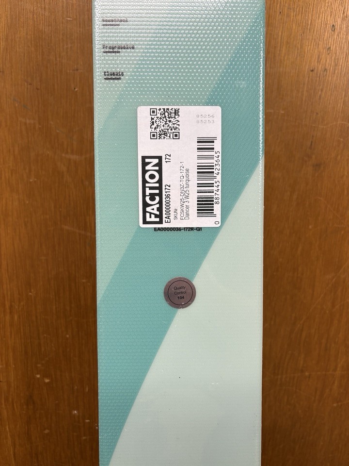 2024 Faction Dancer 3 All Mountain Freeride Skis 172cm – NEW | eBay