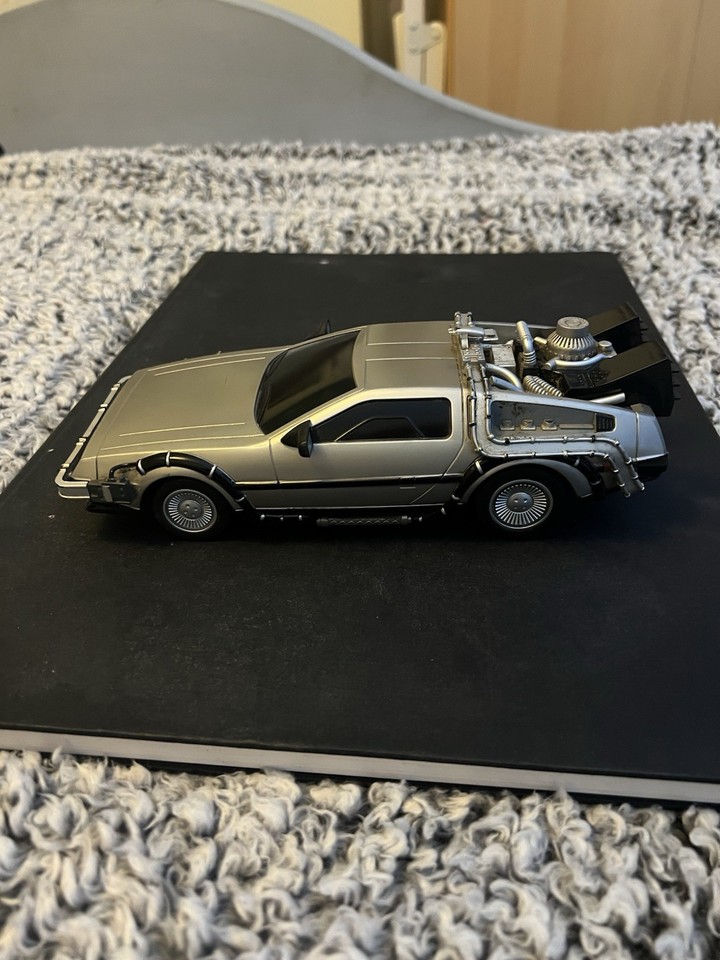 Vintage RC Back to The Future Delorean Remote Control Car No Controller ...