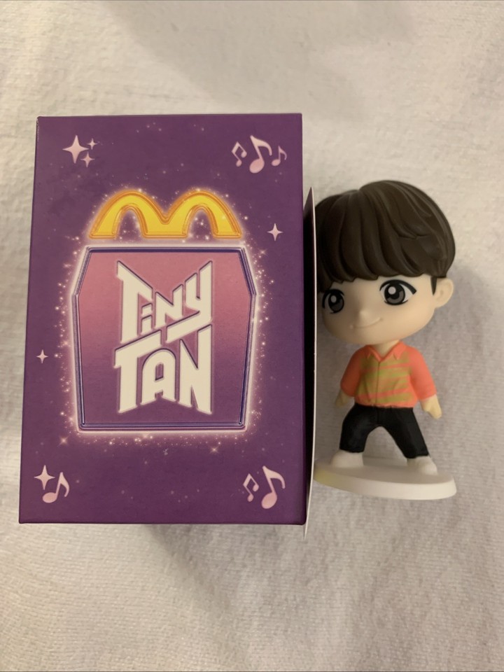 2025 McDonald's Tiny Tan Suga Figure BTS Throwback Edition Happy Meal ...