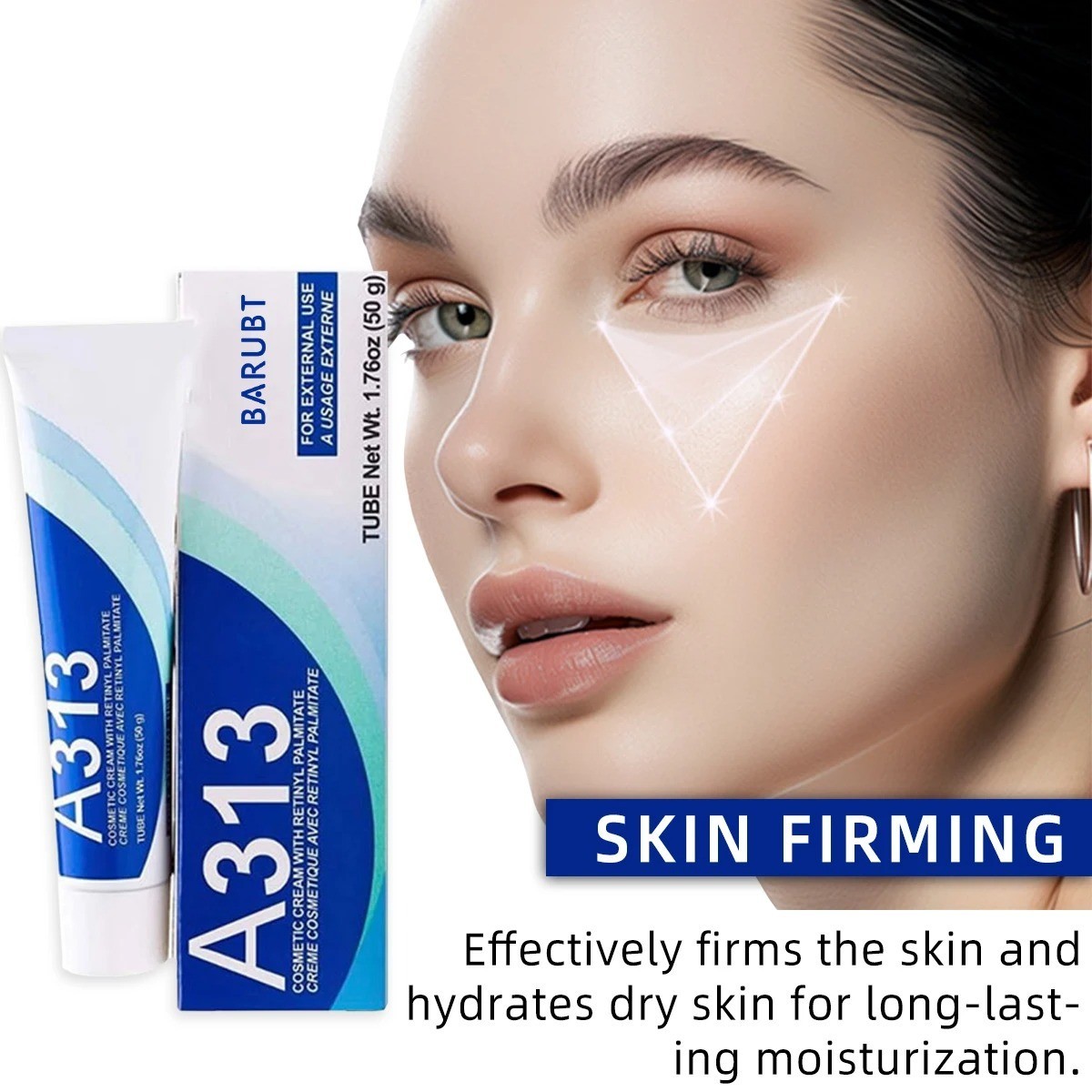 French A313 Retinol Cream for Anti-Aging, Reduce Wrinkles and ...