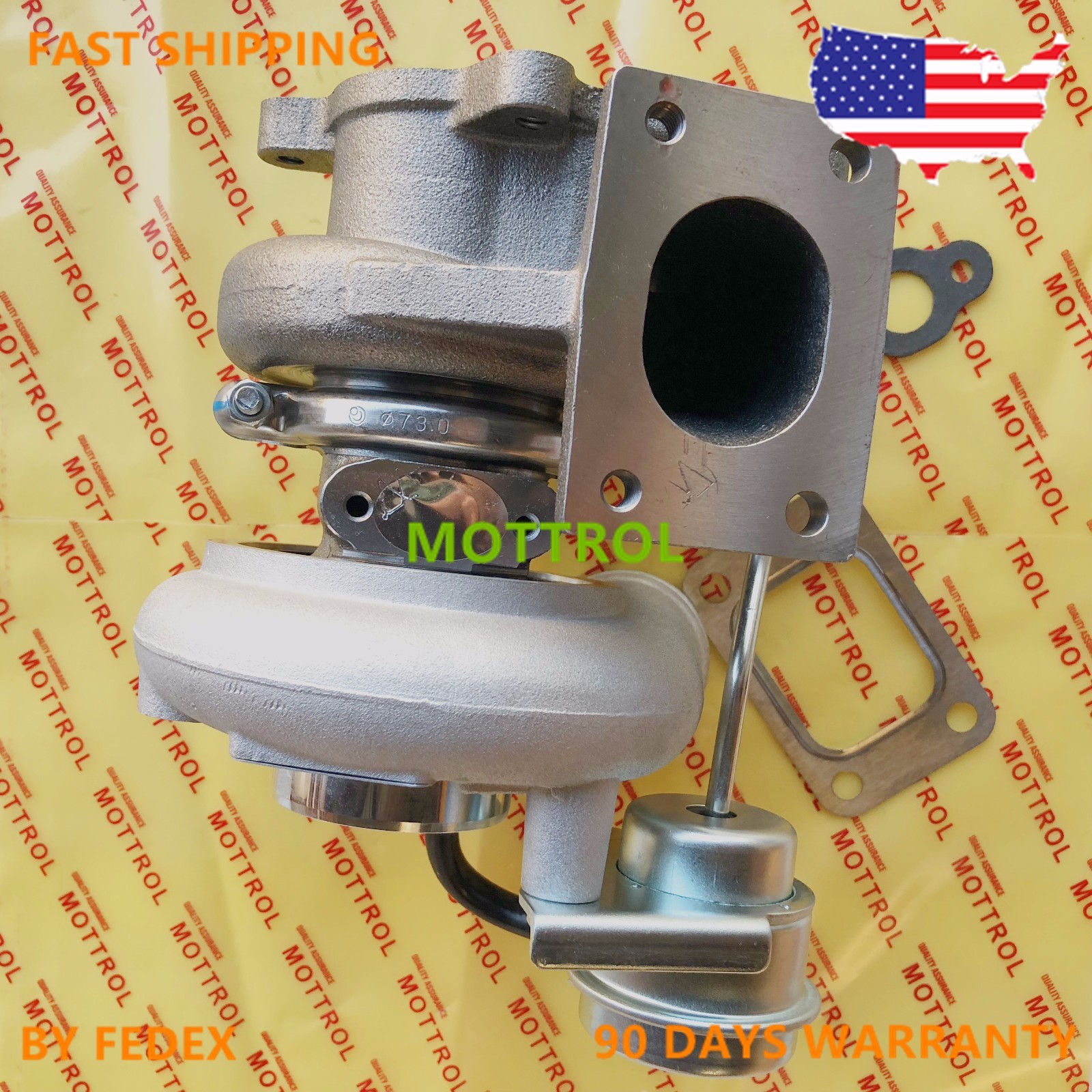 Turbocharger For Kubota V3800-DI-T A47GT Engine Kubota M904 CAT 906 ...