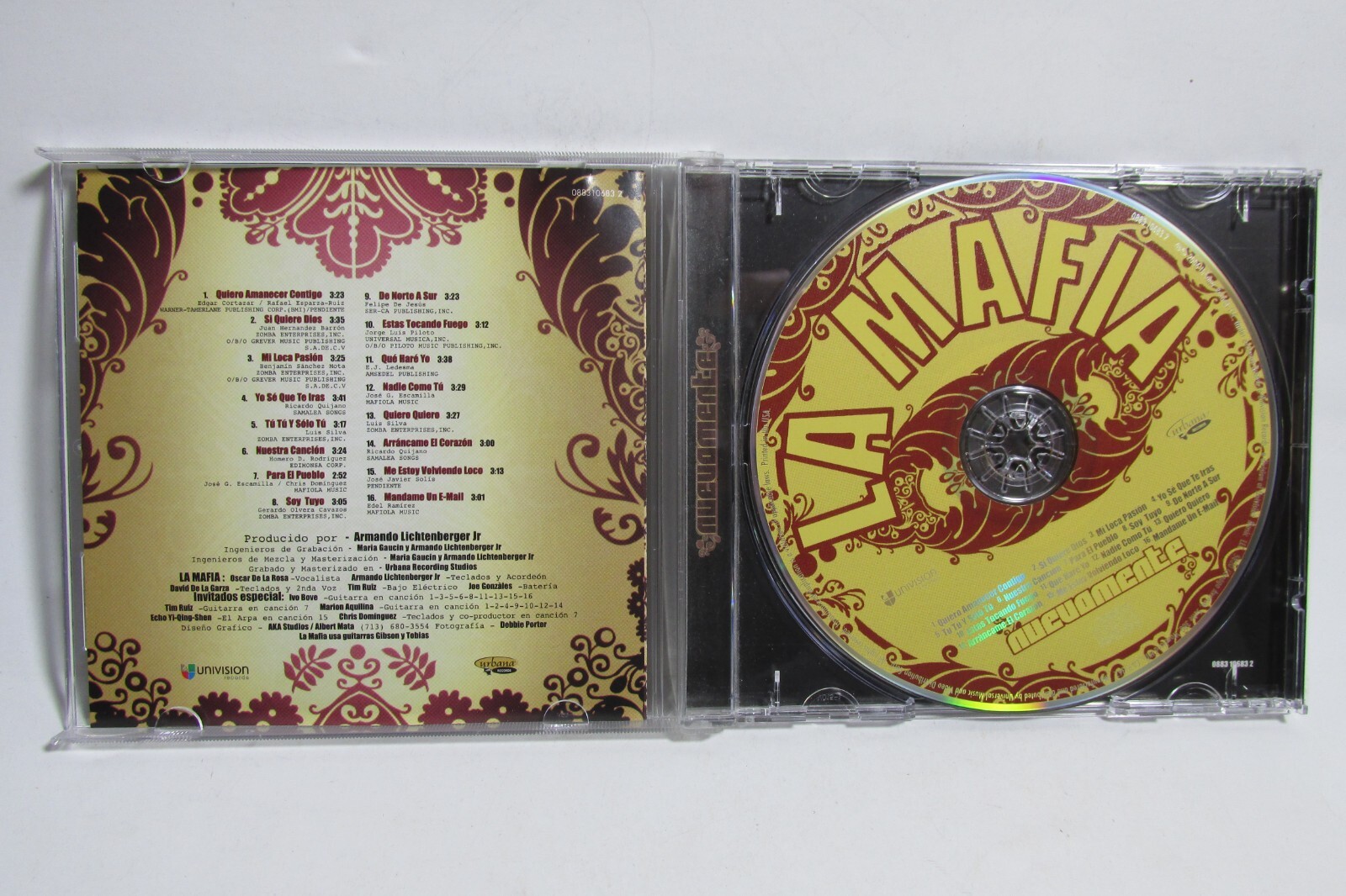 La Mafia - Cd - Nuevamente - Tejano Latin Chicano Tex Mex Rare | eBay