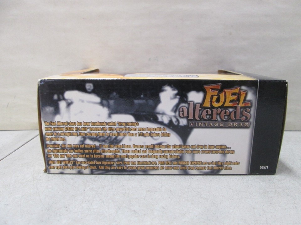 100% Hot Wheel Fuel Altereds Vintage Drag Winged Express and Pure Hell ...