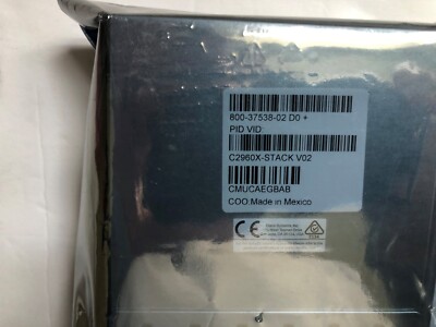 Cisco C2960X-STACK FlexStack-Plus Hot-Swappable Stacking Module | eBay