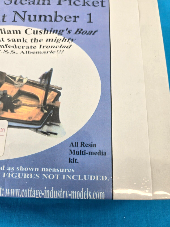 Cottage Industry Models Kit 96-007 U.S. Steam Picket Boat #1 Scale 1 ...