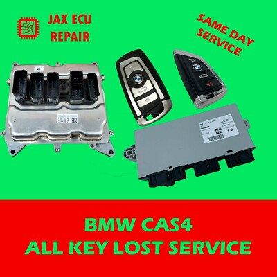 BMW KEY PROGRAMING "ALL KEYS LOST" CAS4 CAS4+ CAS4 5 6 7 X3 X4 F10 F25 ...