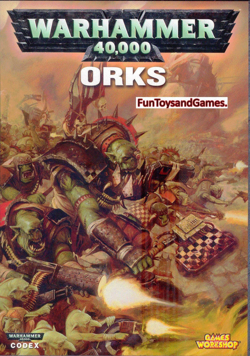 Codex Orks (Warhammer 40,000) by Games Workshop Editor | eBay