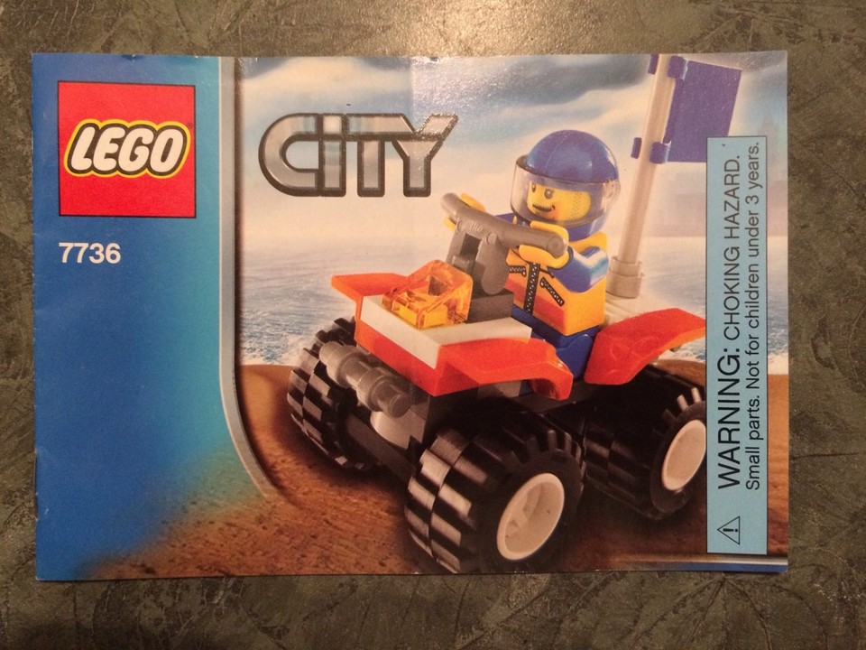 LEGO City Coast Guard Quad Bike (7736) 673419102438| eBay