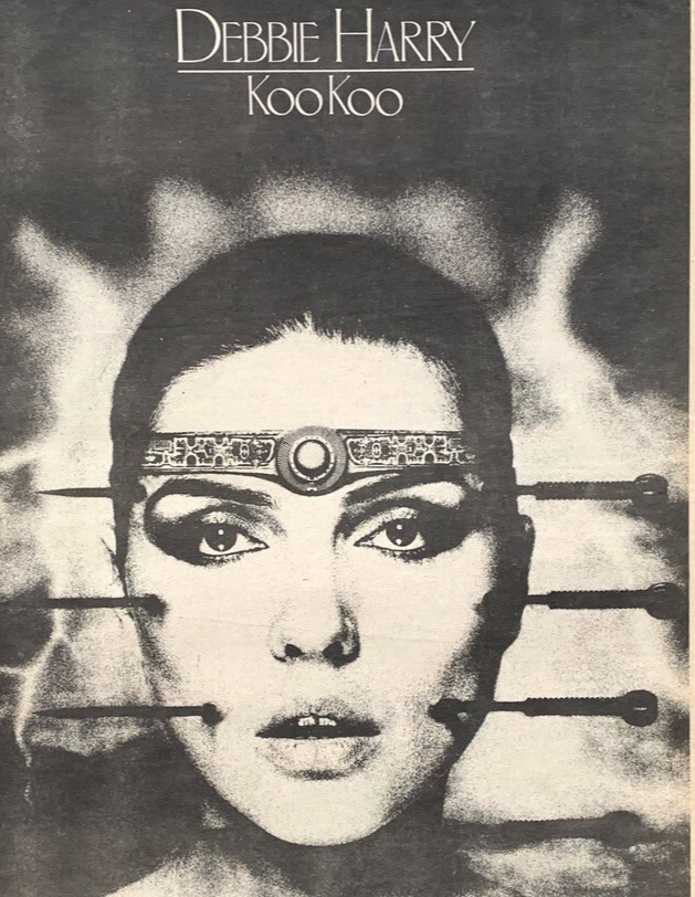 DEBBIE HARRY 1981 original POSTER ADVERT KOOKOO Blondie | eBay