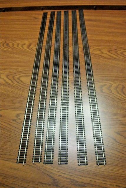 ATLAS 6 PIECES 3 ft. FLEX TRACK NICKEL SILVER CODE 100 HO SCALE | eBay