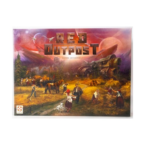 Lifestyle Boardgame Red Outpost (German Ed) Box SW (New) | eBay