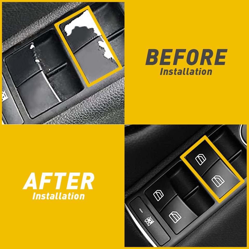 FOR Mercedes W222 X253 W205 C-Class Window Switch Repiar Caps SWITCH ...