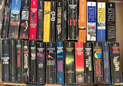 Lot of 28 Vintage Horror Paperback Books 70s 80s 90s Paperbacks From ...