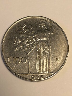 Italy (1861-Now) - Repvbblica Italiana L 100