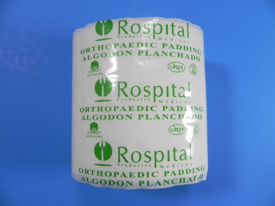 Cast Padding 100% Natural Cotton 3in 4in 6in x 4 yards 1 Bag of 6 Rolls ...