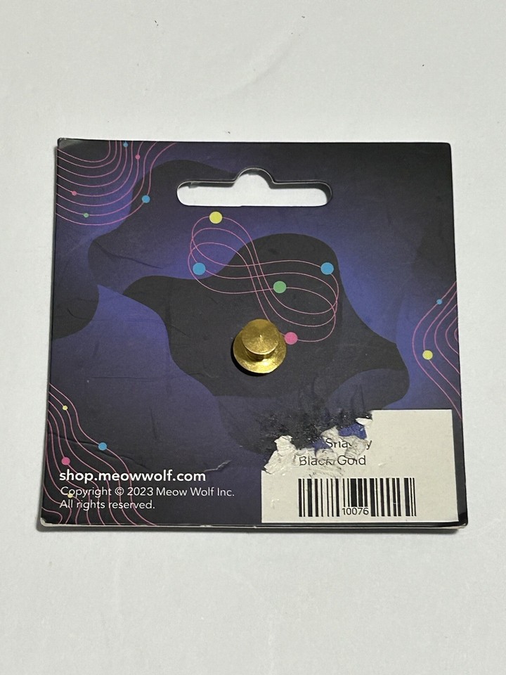 Meow Wolf Black Snaggy Pin | eBay