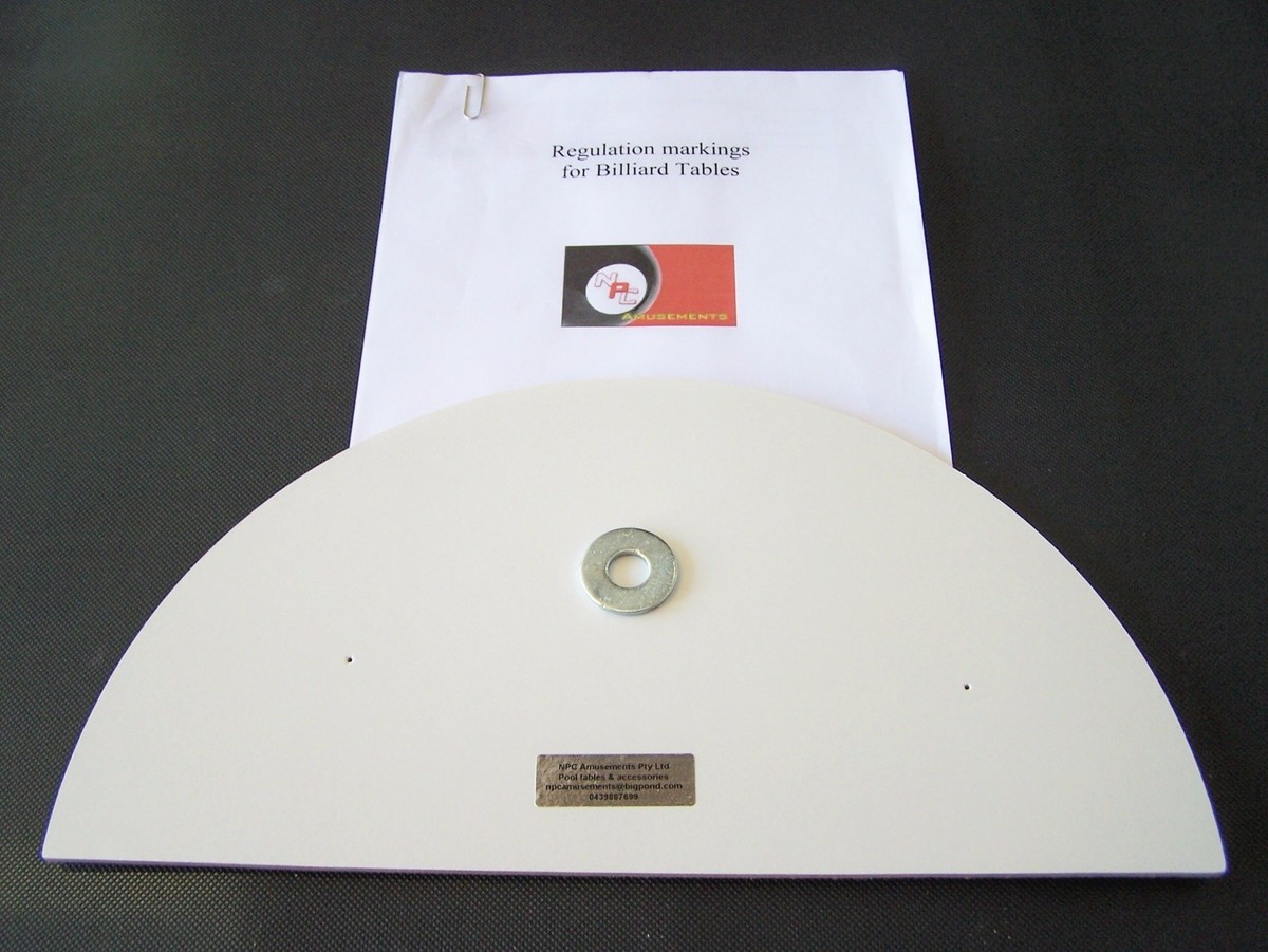 Pool Table Diagram Printable