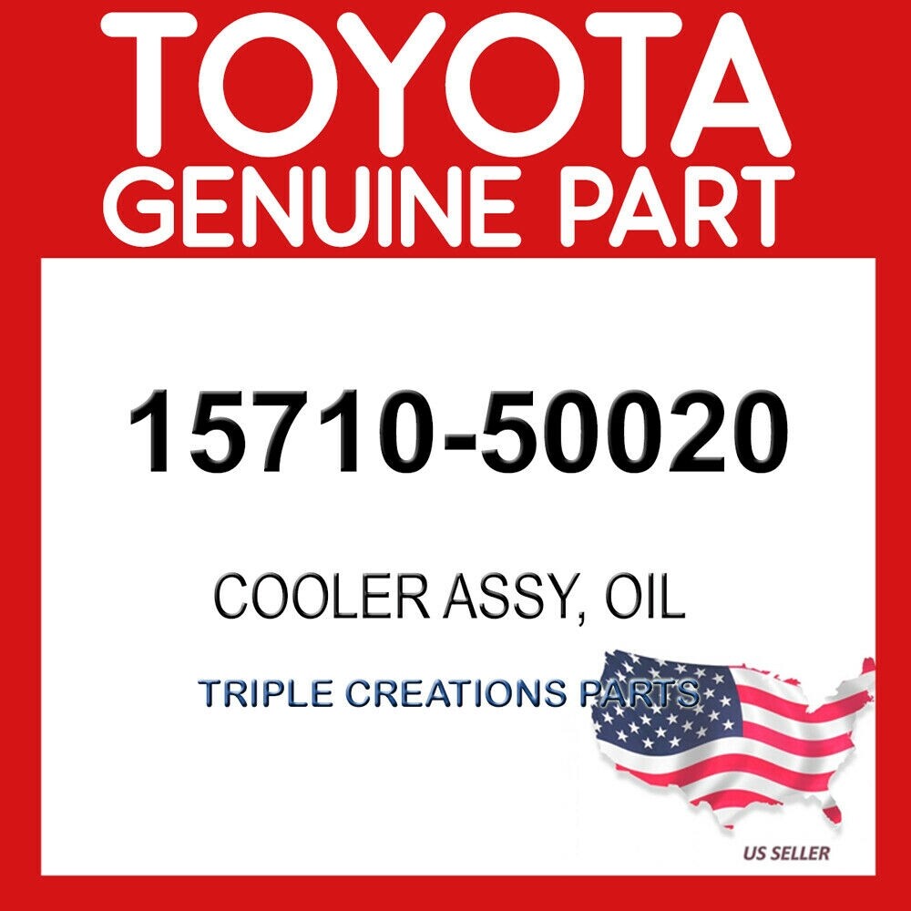 Toyota Genuine 1571050020 Cooler Assy Oil 15710-50020 OEM | eBay