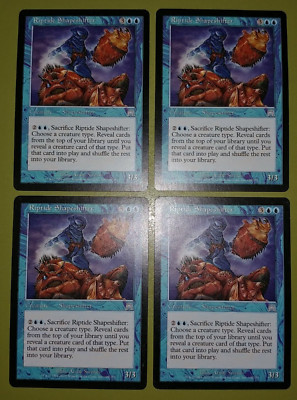 Riptide Shapeshifter x4 Onslaught 4x Playset Magic the Gathering MTG | eBay
