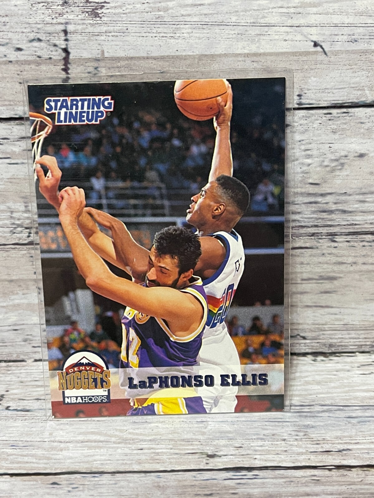 1993-94 Hoops Kenner Starting Lineup Cards - Laphonso Ellis | eBay