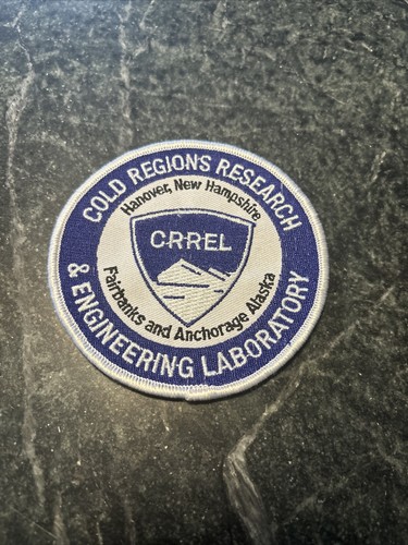 CRREL COLD REGIONS RESEARCH LABORATORY AK NH PATCH SEW ON 4" RARE LOGO ...
