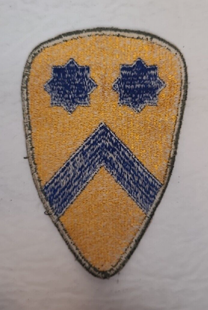 Original WW2 US Army 2nd Cavalry Division Patch Off Uniform - 3.5 by 5 ...