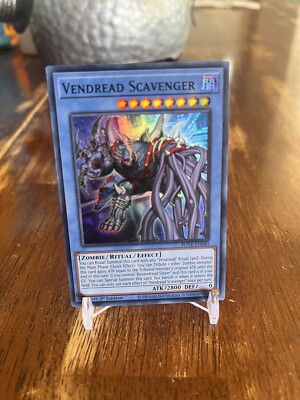 Yugioh! Vendread Scavenger - POTE-EN040 - Super Rare - 1st Edition Near ...