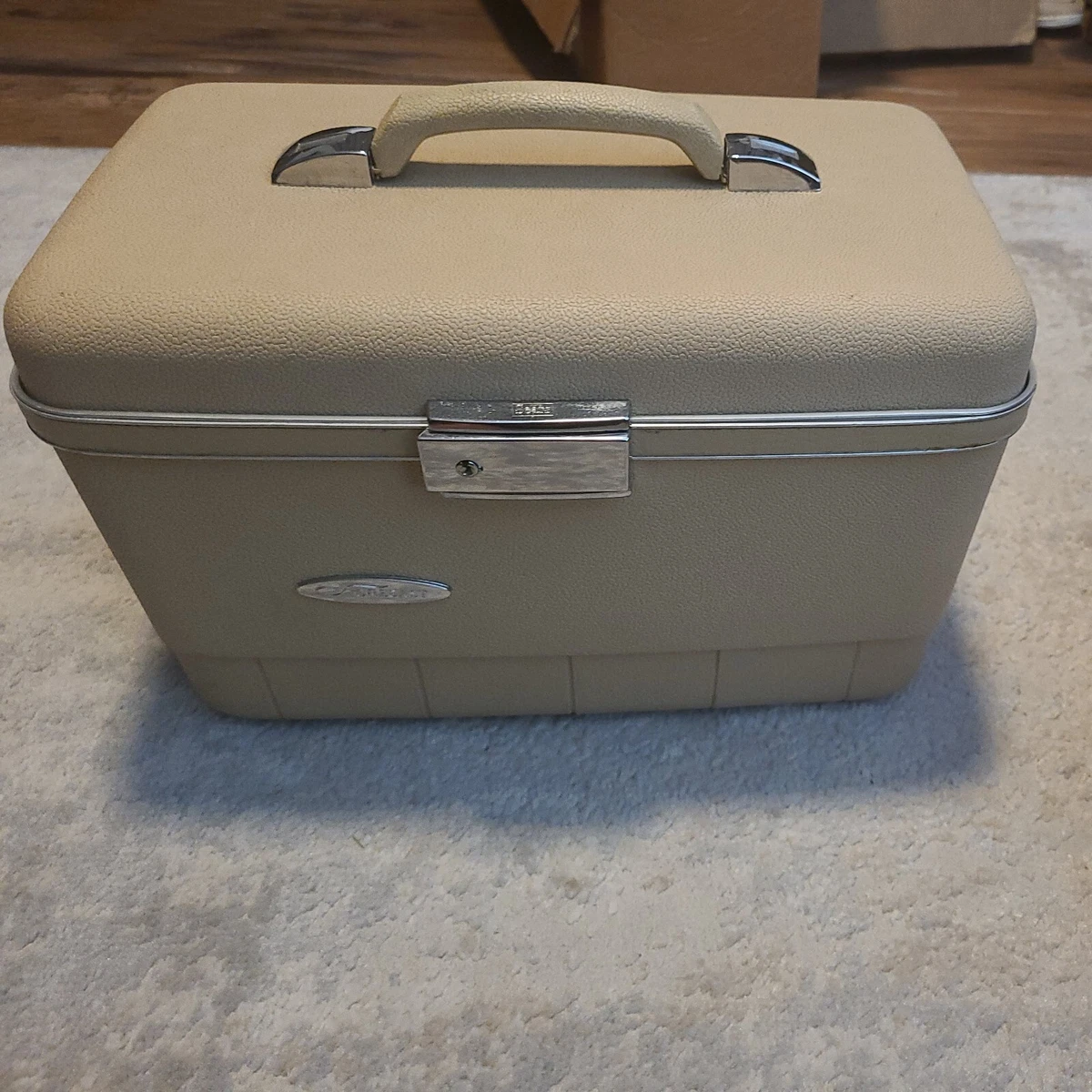 Vintage Makeup Train Case