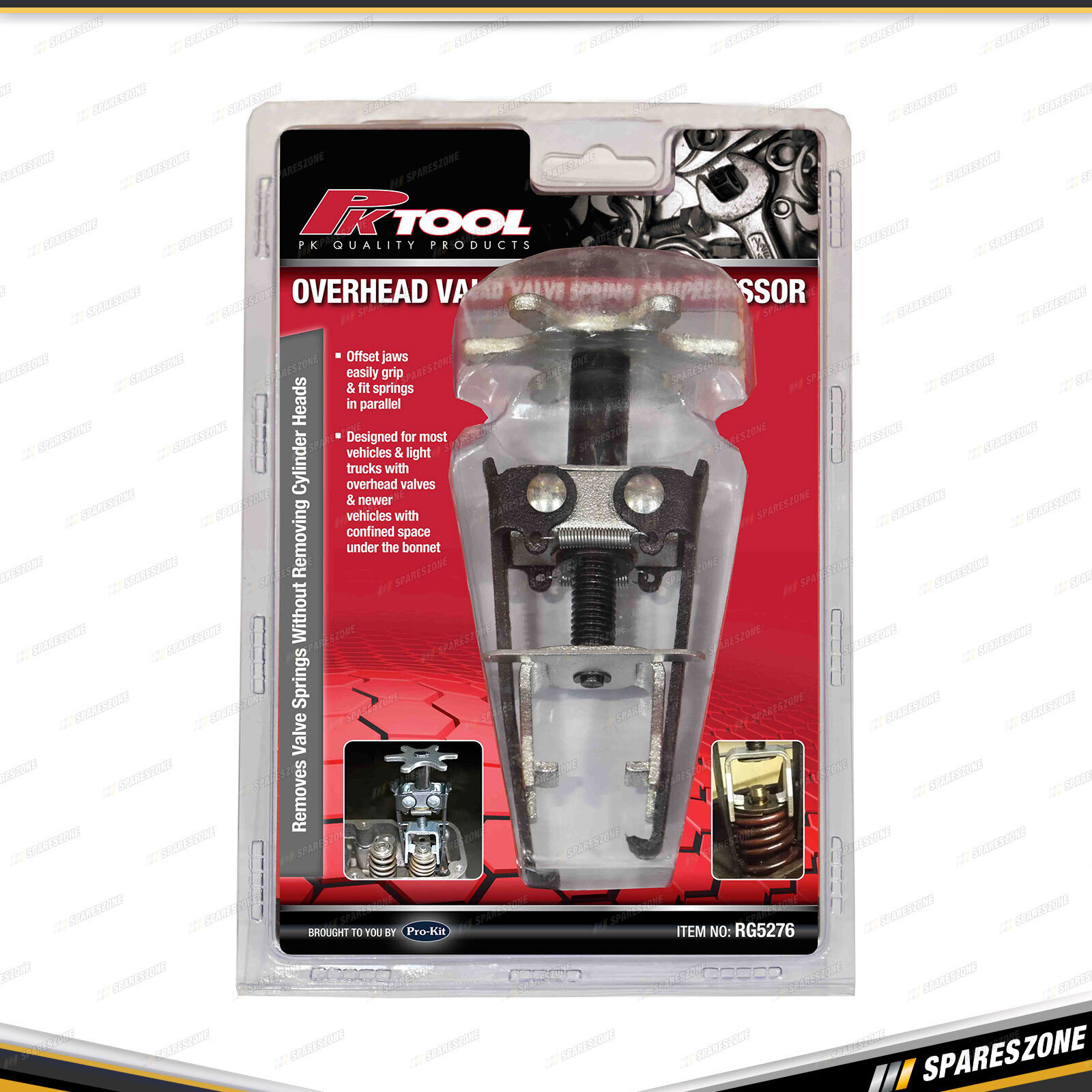 PK Tool Universal Overhead Valve Spring Compressor - Automotive Engine ...