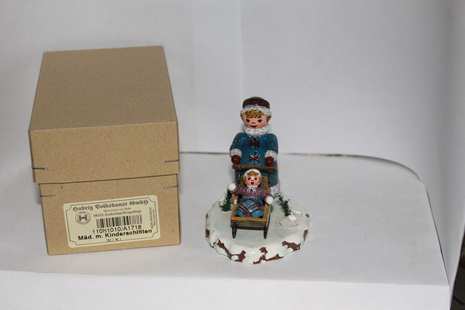 Hubrig Miniaturen Winterkinder zur Auswahl Sammlung Erzgebirge WIKI ...