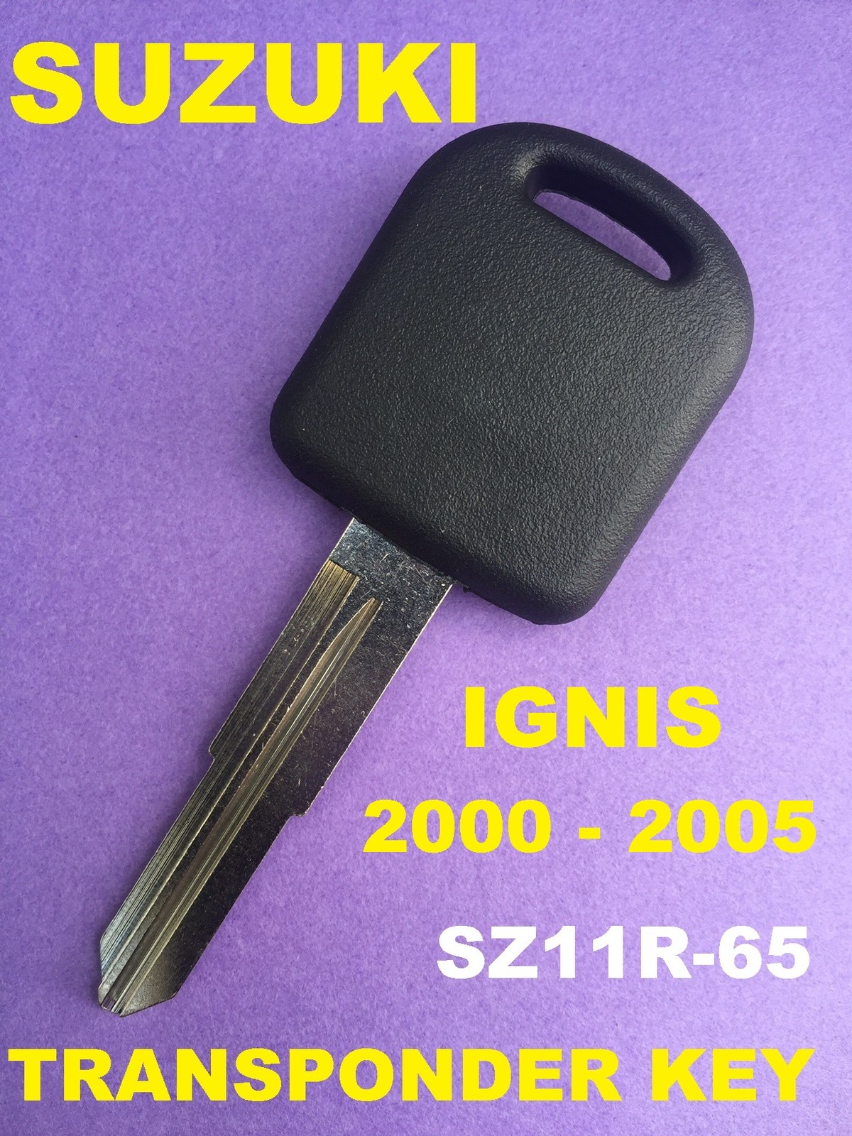 Suzuki IGNIS Transponder Car Key Blank 2000 to 2005 Suzuki Ignis key ...