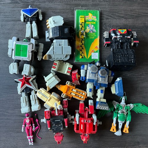 Vintage Power Rangers Megazord Parts Lot Lost Galaxy Zeo | eBay