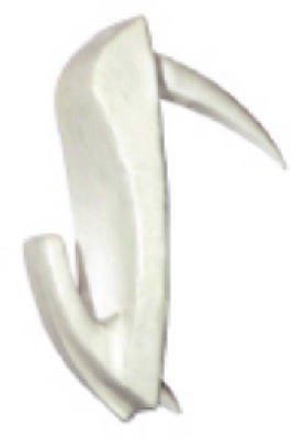 Wall Biter Picture Hangers, White, Large, 35-Lb., 3-Pk. 122398 ...