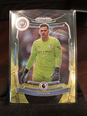 Ederson 2021-22 Panini Prizm Green/Yellow | eBay