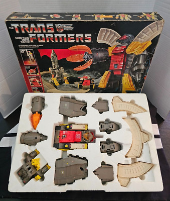Omega Supreme 1985 G1 TRANSFORMERS Original 100% COMPLETE Box Insert | eBay