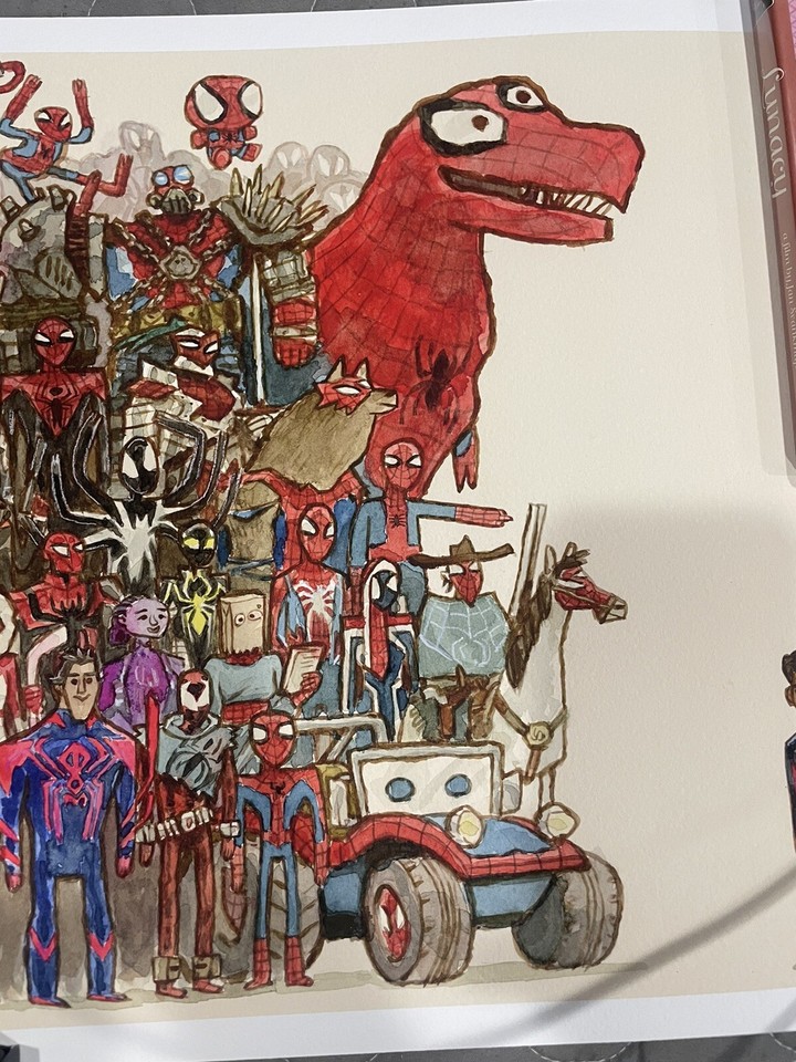 great showdowns By scott c Campbell Spider Man Across The Spider-verse ...