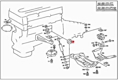 Genuine MERCEDES C107 C123 C126 R107 S123 W123 W126 Repair kit ...