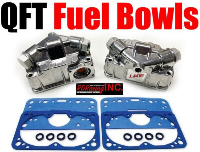 Quick Fuel Aluminum Fuel Bowl Conversion Kit Four BBL Dual Accelerator ...