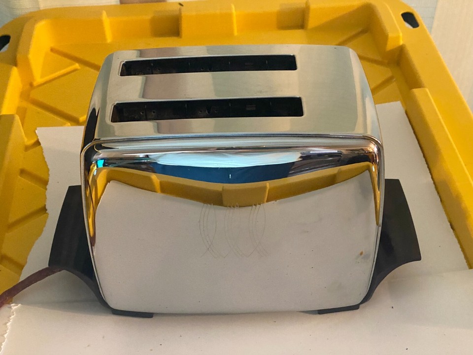 1940’s TOASTMASTER POWERMATIC. Works Great Light use Chrome & handles ...