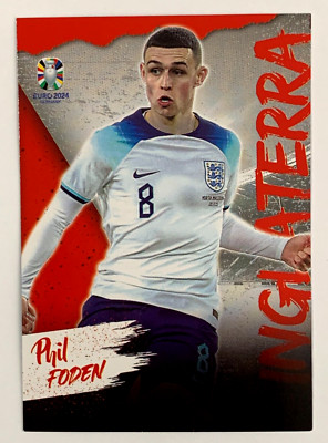 UEFA EURO GERMANY 2024 Gol Card #008 PHIL FODEN England Manchester City ...