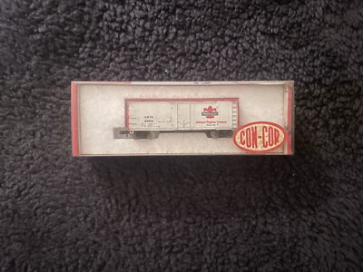 Con Cor N Scale Dubuque Packing Co 40’ Reefer Boxcar 1051-M NEW NOS NIB ...