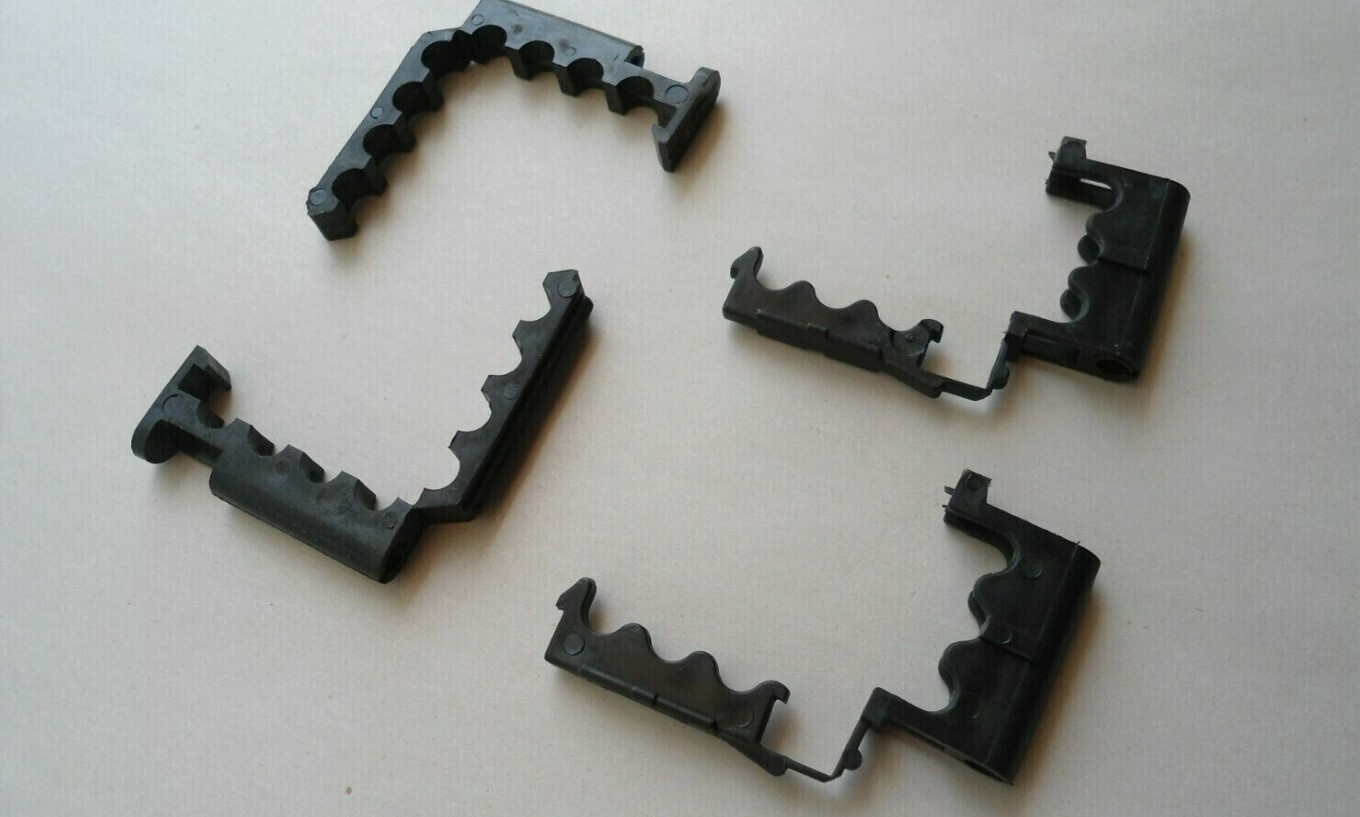 4 NOS SPARK PLUG WIRE RETAINERS! FOR CLASSIC DODGE RAM RAMCHARGER D100 ...