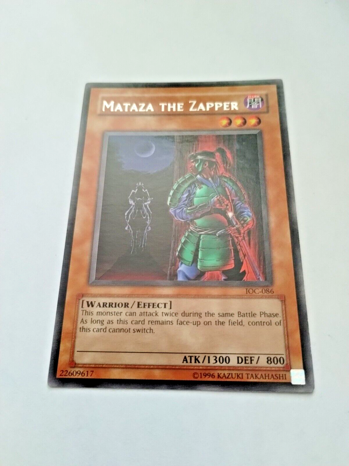 Yu-Gi-Oh! Mataza the Zapper Invasion of Chaos IOC-086 Unlim. Rare ...