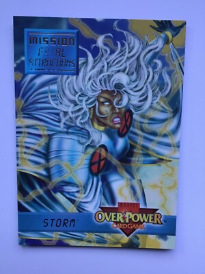 1995 Marvel Overpower Collectible Comic Card Mission: Fatal Attractions ...